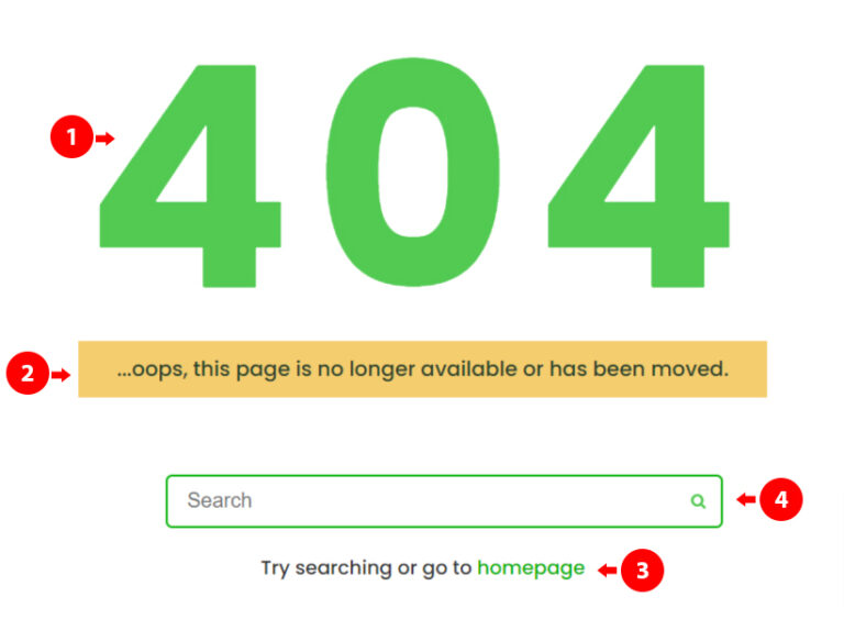 Create Custom 404 Page For Weebly Website - Weebly Expert